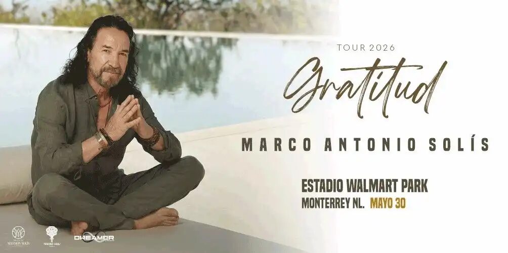 Marco Antonio Solis en Monterrey 2026 | Boletos y Fecha